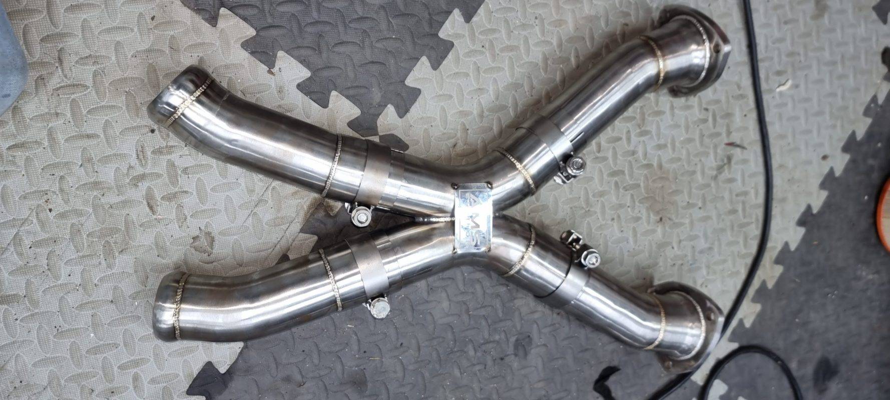 Upgraded Aston Martin V12 Exhaust - DB9S.com
