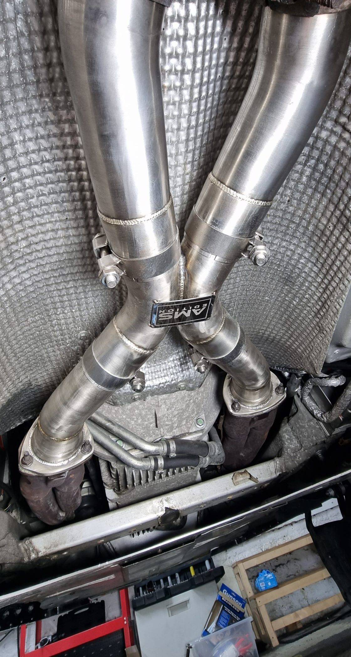 Upgraded Aston Martin V12 Exhaust - DB9S.com
