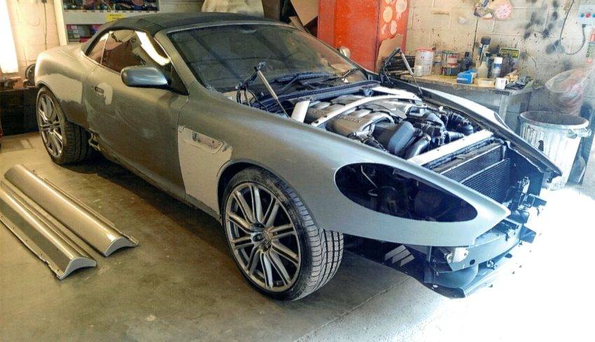 DB9 to DBS first modifications - DB9S.com